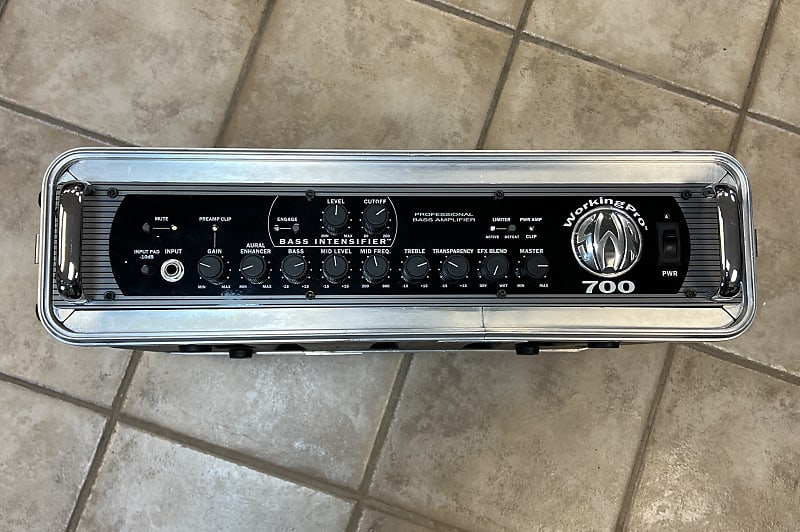 SWR Workingpro 700 Amp w SKB Rack Case | Reverb