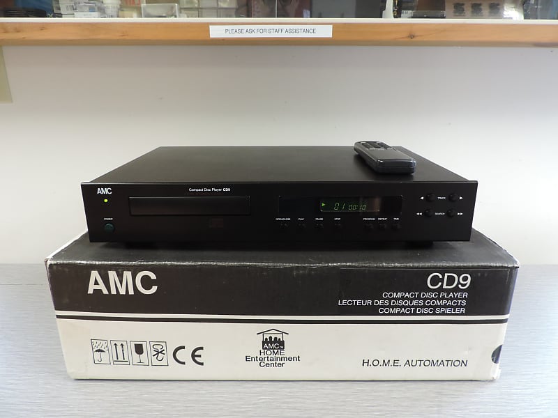 AMC by Veltronics London * CD9 SIngle Cd Player * Remote * | Reverb
