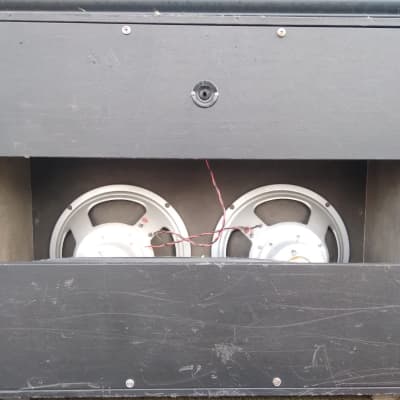 Marshall Block Logo 2+12 Speaker cabinet , G12 Alnicos 1965 - | Reverb