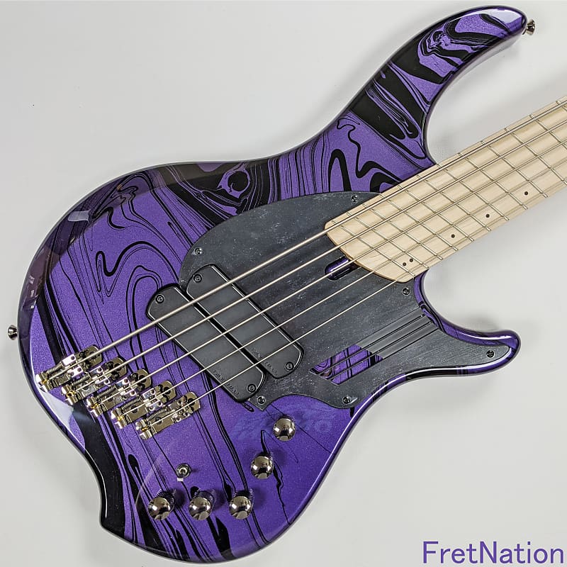 Dingwall NG2 5-String Purple Metallic Swirl NG-2 Electric | Reverb