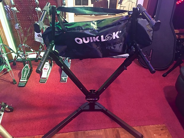Quik-Lok QLY-40 Y-Style Keyboard Stand (Black) & QLY-42 | Reverb