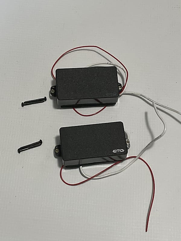 2013 USA EMG 60 & 81 Black Neck & Bridge Humbucker Guitar | Reverb