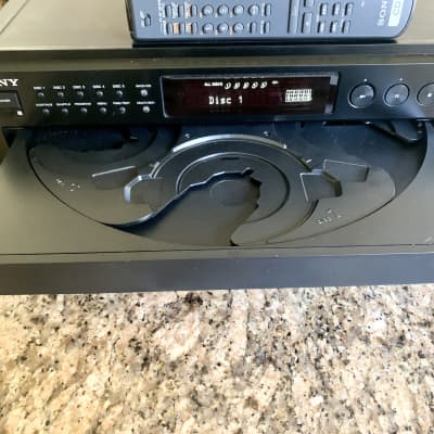 Sony SCD-C555ES Super Audio CD player 5 Disc Multi SACD/CD | Reverb