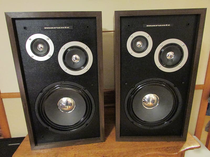 MARANTZ 30/300 3 Way Speakers-EC-8 Ohms-Chrome Dust cap | Reverb