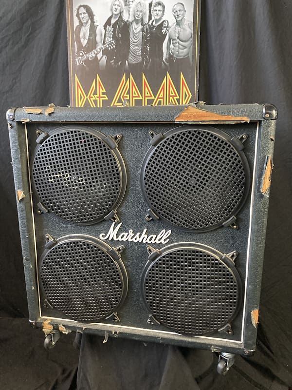 Def Leppard Marshall - 1960 4x12" Open Face Speaker Cabinet | Reverb