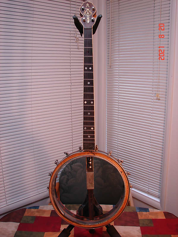 Vintage or Antique 4 String Easy Banjo Project Maker Unknown | Reverb