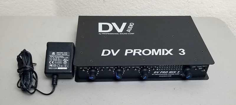 DV Audio DV PROMIX 3 AV 3-channel Field Mixer (for | Reverb