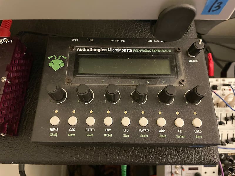 Audiothingies MicroMonsta Desktop Poly Synth Module | Reverb