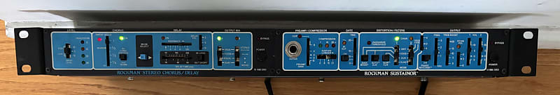 Rockman Sustainor Model 100 + Stereo Chorus/Delay Rack 1987 | Reverb