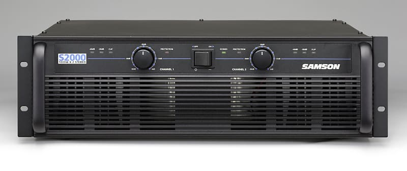 Samson S2000 Watts Powered Amplifier 2 Channels | Reverb
