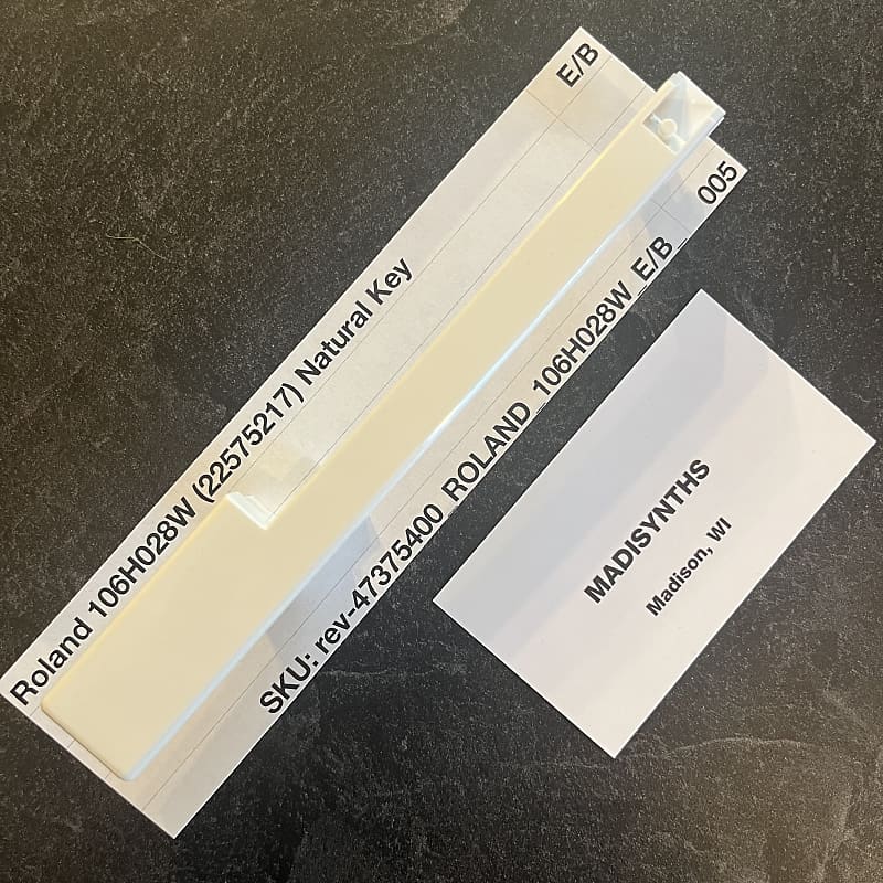 ORIGINAL Roland Replacement Weighted E/B Key (106H028W) | Reverb UK
