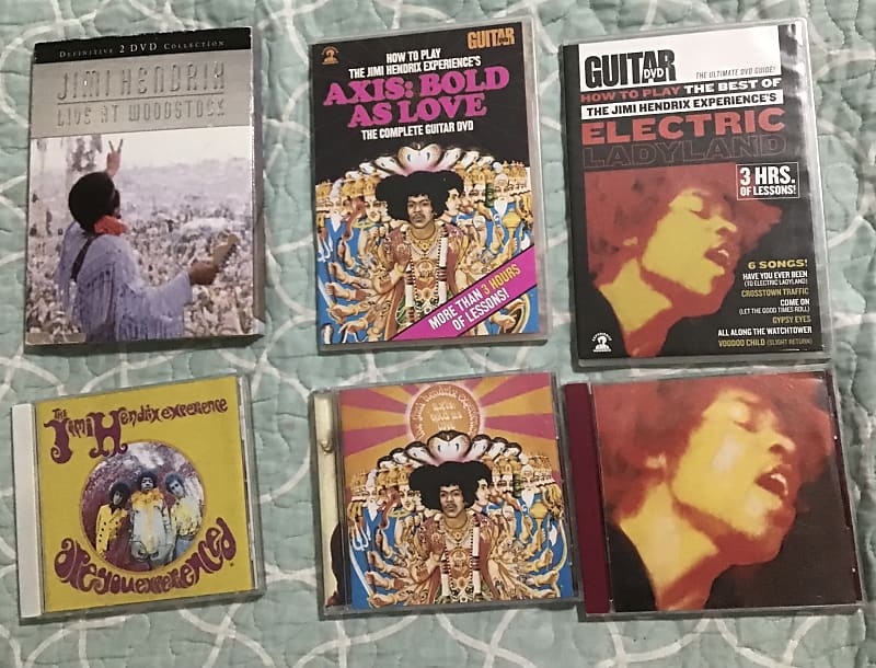 Jimi Hendrix Instruction Electric Ladyland Axis Bold as Love | Reverb