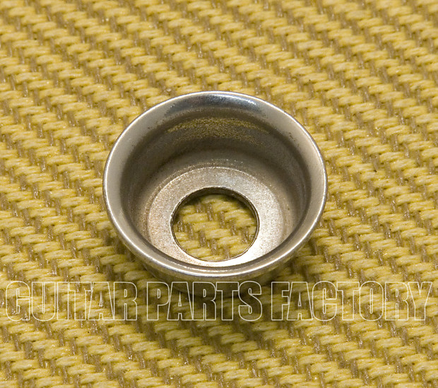 002-1452-400 Fender Roadworn Telecaster Ferrule Jack Plate | Reverb