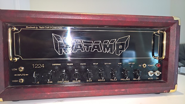 Matamp 1224 mk2 head | Reverb UK