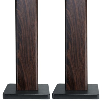 Pair Rockville RHT28D 28" Dark Wood Grain Bookshelf Home | Reverb