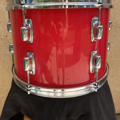 Ludwig Rocker 1980s Red Fury Tom 13x9” | Reverb