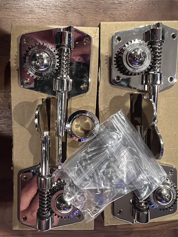 Gotoh GB640 RES-O-LITE bass tuners 4L | Reverb