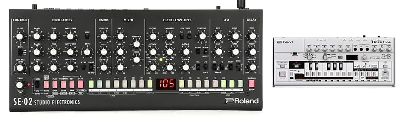 Roland SE-02 Analog Synthesizer Module Bundle with Roland | Reverb