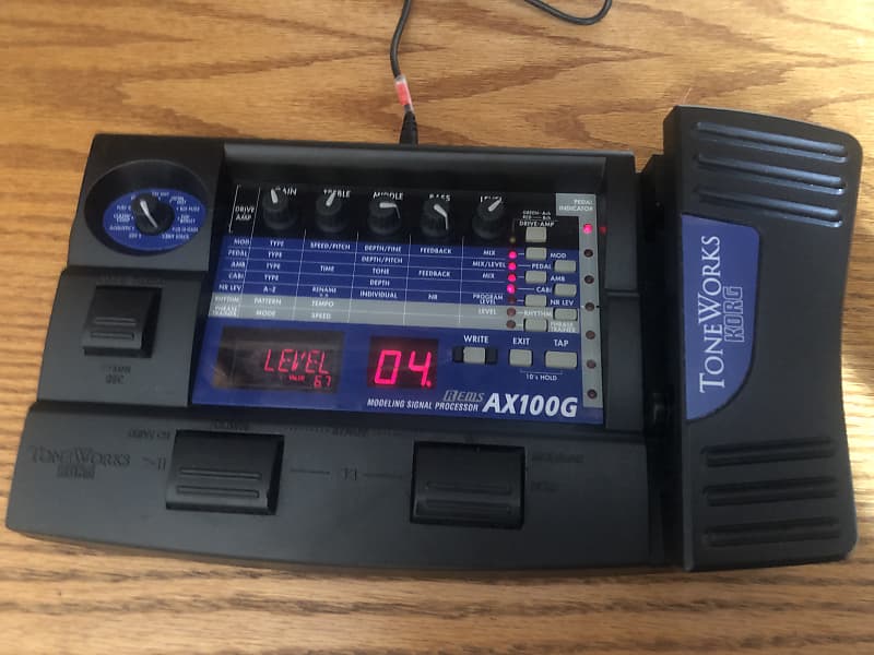 Korg AX100G Multi Effect Pedal with Amp Modeling, missing | Reverb