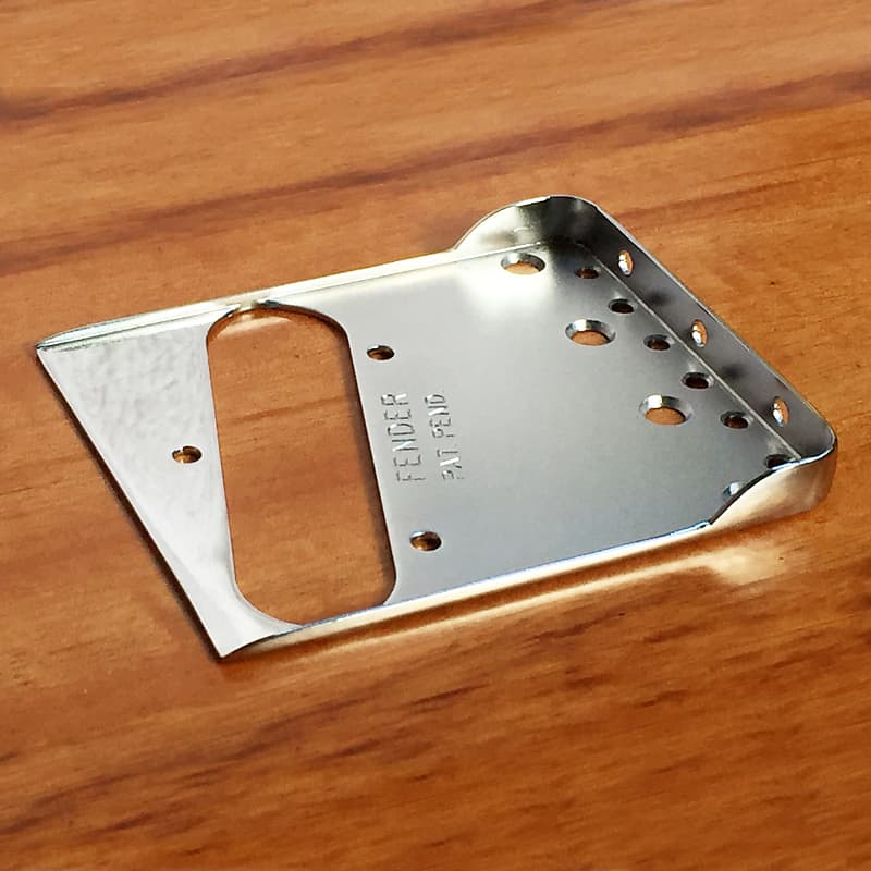 Fender Vintage Telecaster Bridge Plate w/Double | Reverb Australia
