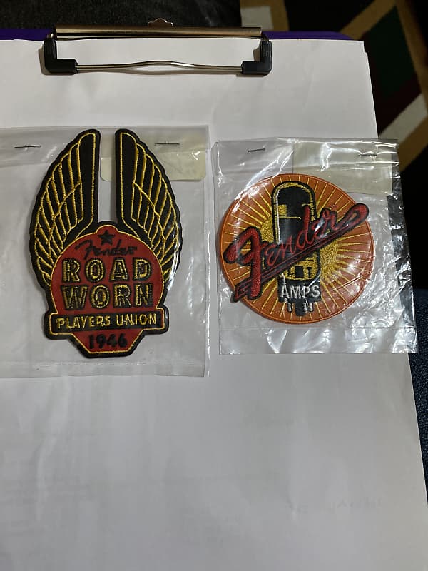 Fender Road worn patch and fender amp patch | Reverb Australia