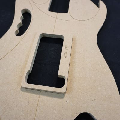 JEM 777 - Guitar Router Template Set - 1/2" MDF CNC - Luthier | Reverb