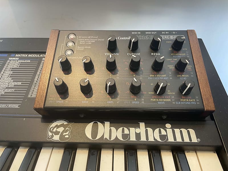 Stereoping Synth Controller for Oberheim Matrix 6/6R/1000 w. | Reverb