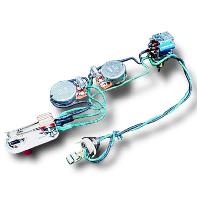 Gibson Gibson Flying V Wiring Harness Bourns 500k Coil Split | Reverb