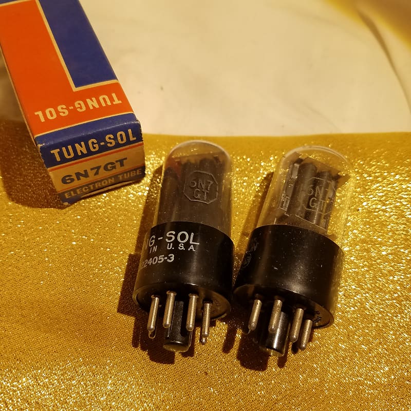 Tung-Sol etc. ONE (1) 6N7GT Dual Triode tNOS AT1000 TESTED | Reverb