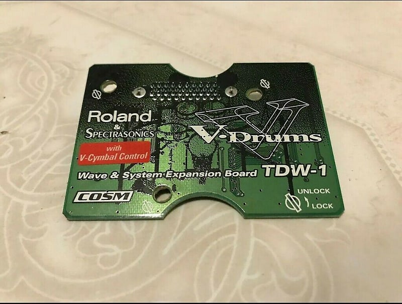 Roland TD-10 TDW-1 EXPANSION CARD TD10 VDRUM | Reverb