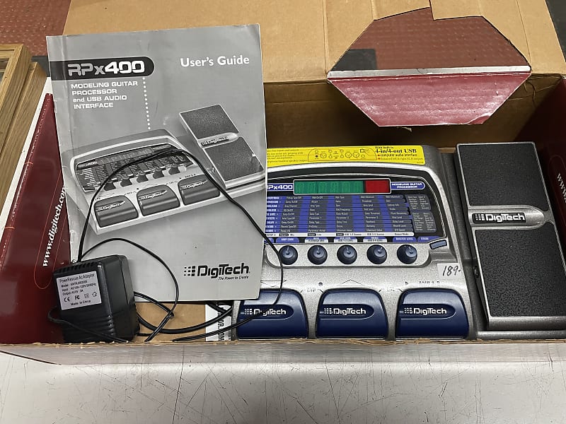 DigiTech RPx400 guitar processor and interface | Reverb