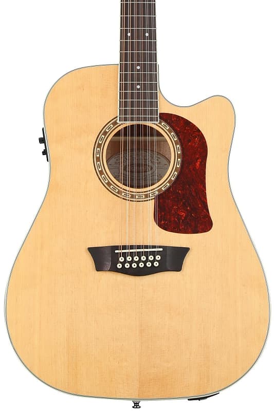 Washburn Heritage 10 Series Dreadnought (12 String) Cutaway | Reverb