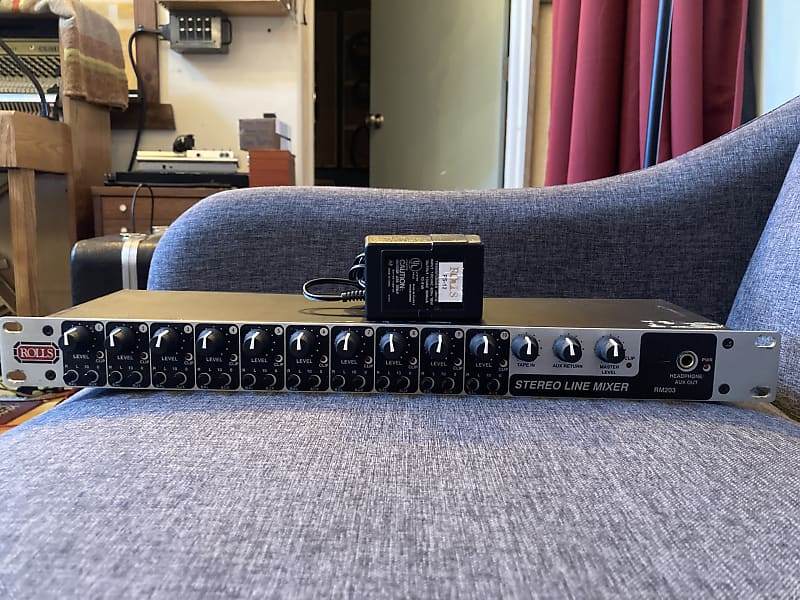 Rolls RM203 stereo line mixer | Reverb