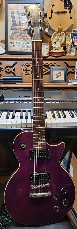 Galveston Solid-Body Single Cutaway LP-Style Electric Guitar | Reverb