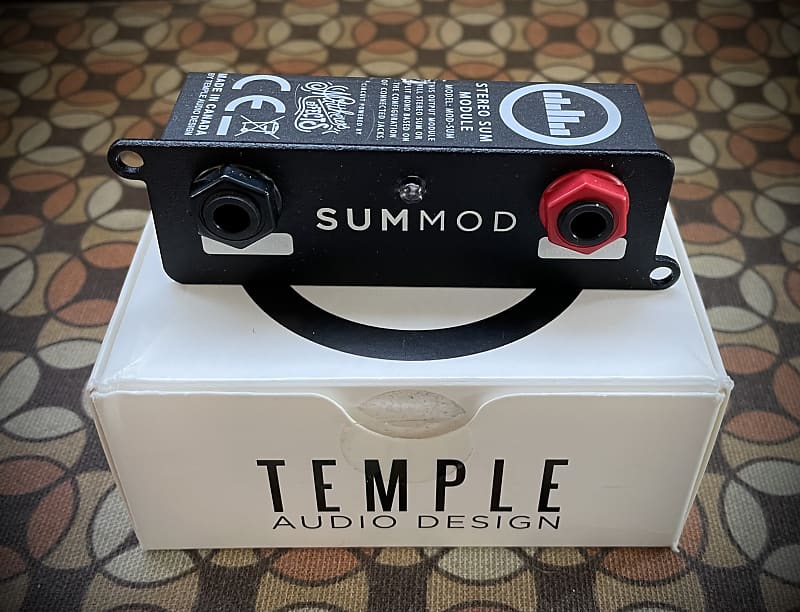 Temple Audio Sum mod stereo sum module 2020 | Reverb