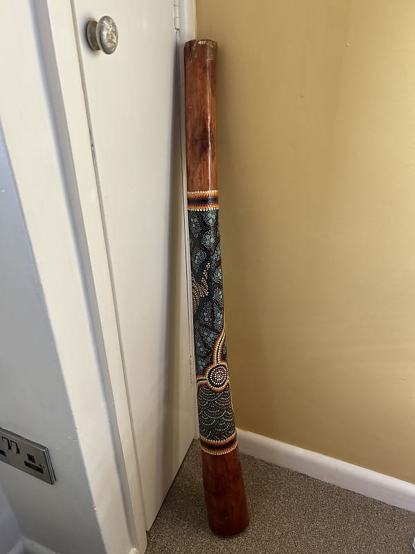 Australian Hand-Painted Didgeridoo – Authentic Eucalyptus | Reverb