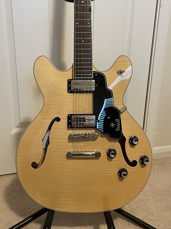 Guild Starfire IV Semi-Hollow Body Natural | Reverb