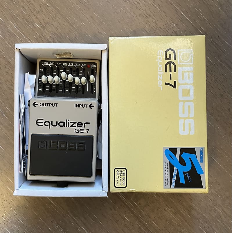 BOSS MIT GE-7 with Wampler/Fromel Mods | Reverb