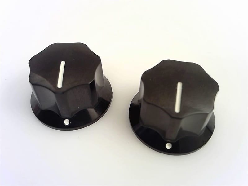 True Custom Shop® Vintage Skirted Knobs for Fender Mustang | Reverb