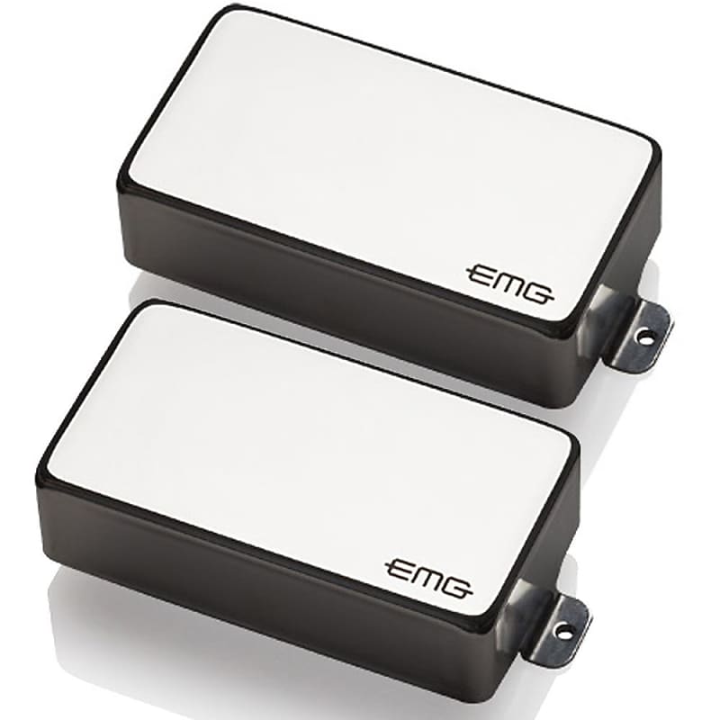 EMG 81/85 Humbucker Pickup set - chrome active | Reverb UK
