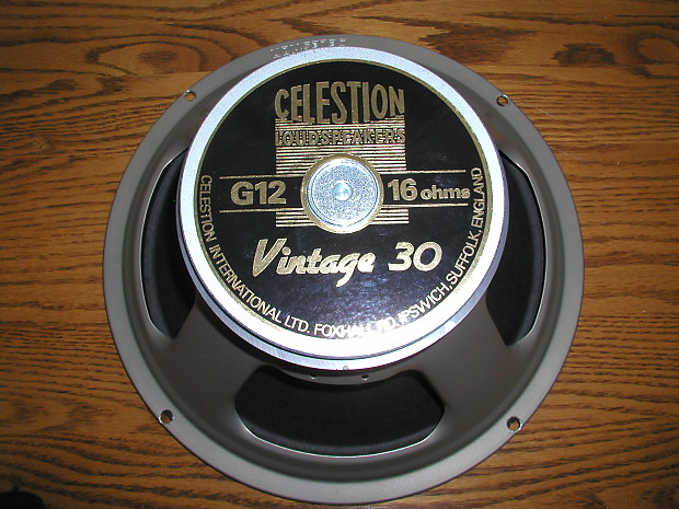 Celestion G12 Vintage 30 16 Ohm Made in England | Reverb