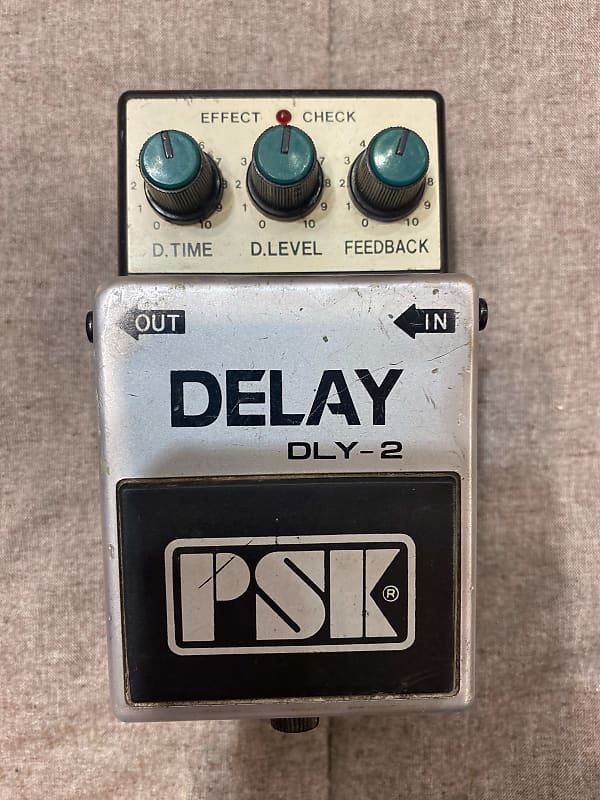 PSK DLY-2 1990s Rare vintage analog BBD circuit delay | Reverb UK