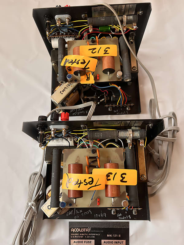 Acoustat MK-121-B Power Supplies new condition, never | Reverb