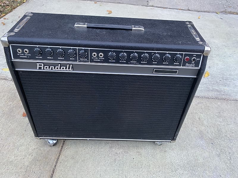 Randall Commander II RG-120-212 1970s - Black Guitar Amp | Reverb