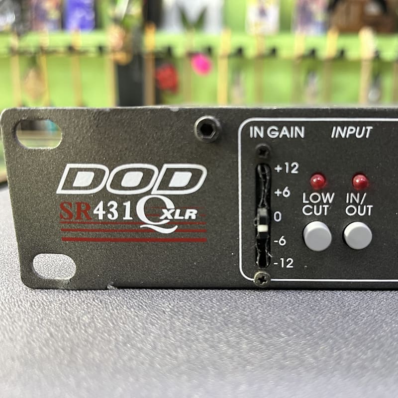 DOD SR431QXLR 31 band 1/3 Octave Graphic Equalizer | Reverb