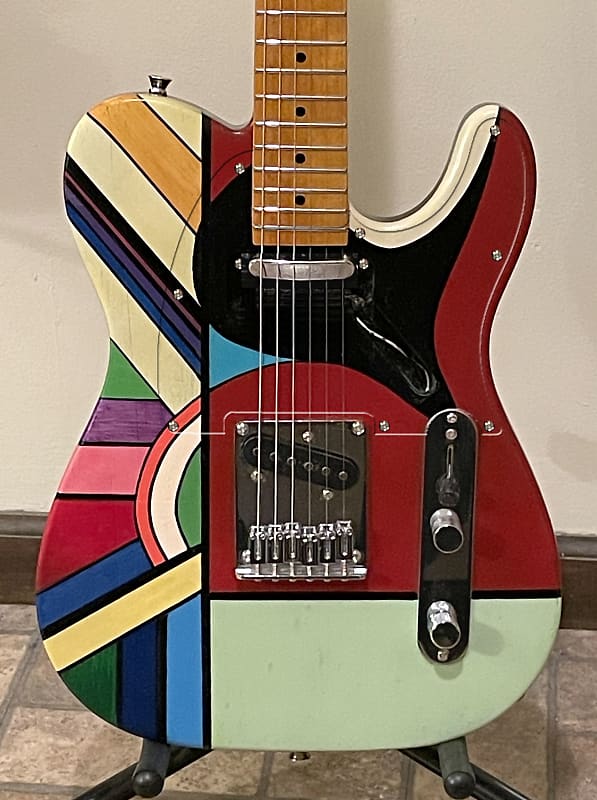 Custom painted Fender Squier Telecaster, New | Reverb