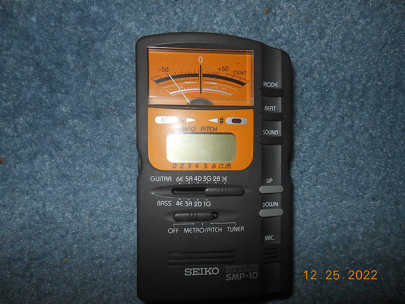 Seiko SMP10 metronome and tuner | Reverb