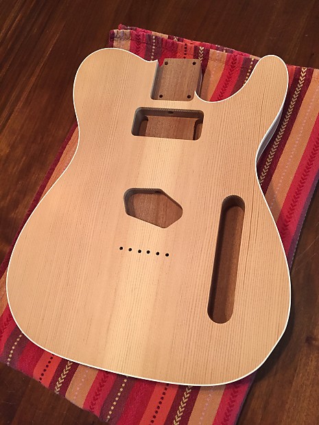 Custom Spruce Top, Mahogany Back/sides Telecaster Bound Body | Reverb