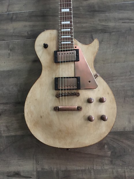 AXL Badwater 1216 Dual pickup off white | Reverb