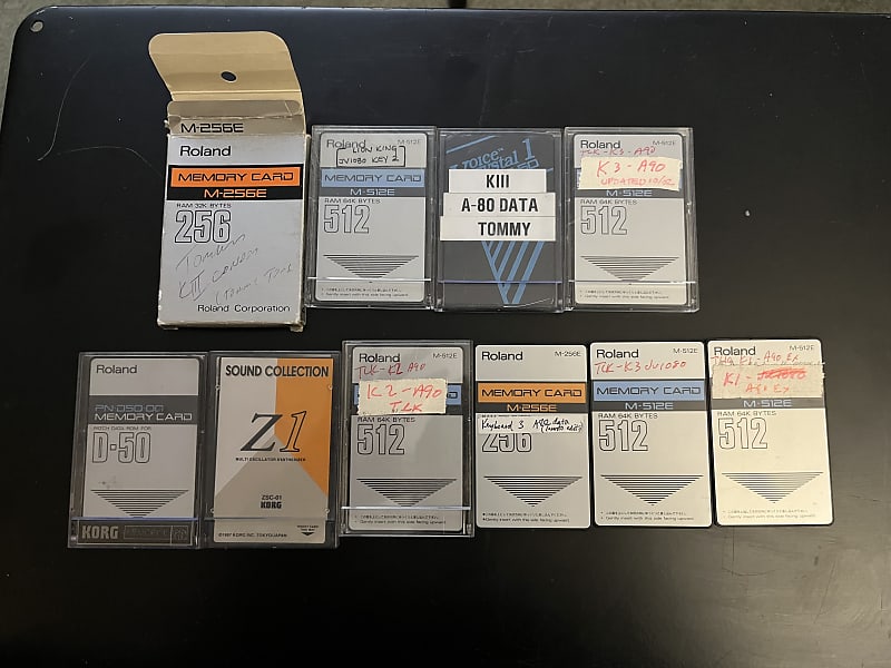 Roland Memory Cards | Reverb